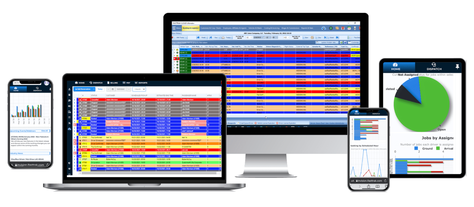 Get your Free FASTTRAK Limo Booking Software Trial Today!